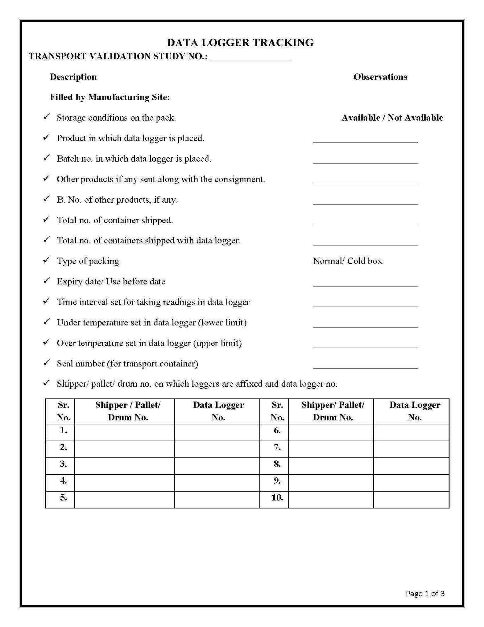 Transport Validation Protocol & Its Advantage For Pharma Products 2025 ...