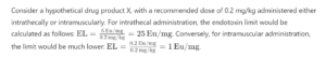 Calculation Of Endotoxin » Flair Pharma The Knowledge Kit.